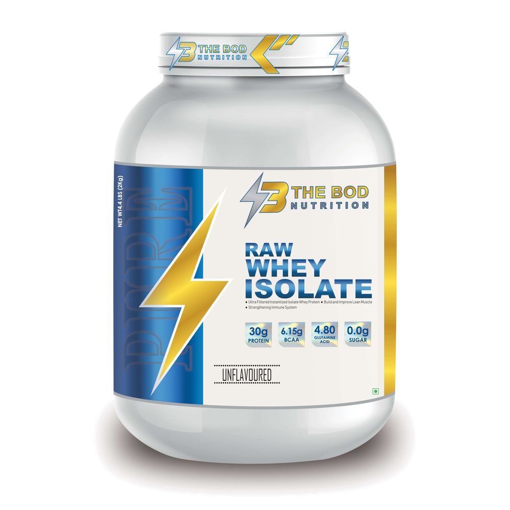 RAW WHEY ISOLATE - The Bod Nutrition
